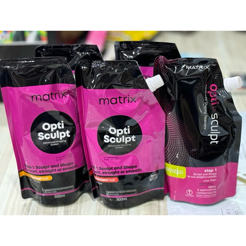 Jual 100% Original Matrix Opti Sculp (Straight dan Curl) Step 1 500 gr ...