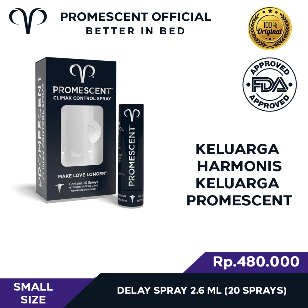 Jual Promescent Delay Spray 2.6 Ml (20 Sprays) | Shopee Indonesia