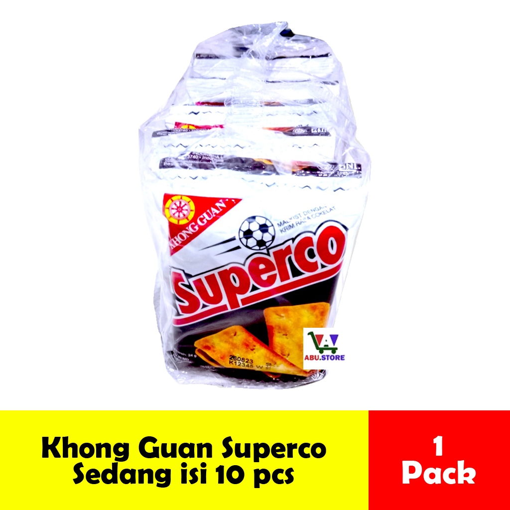 Jual Khong Guan Superco Crackers Kemasan Renceng Isi 10 Pcs 24gr ...