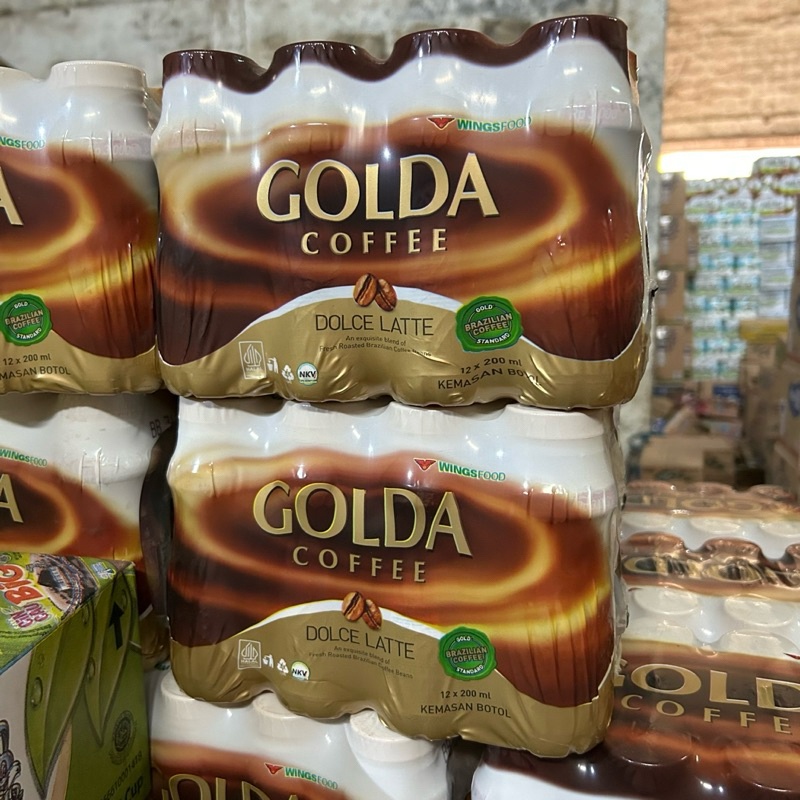 Jual golda 200ml 1 pak isi 12 botol | Shopee Indonesia