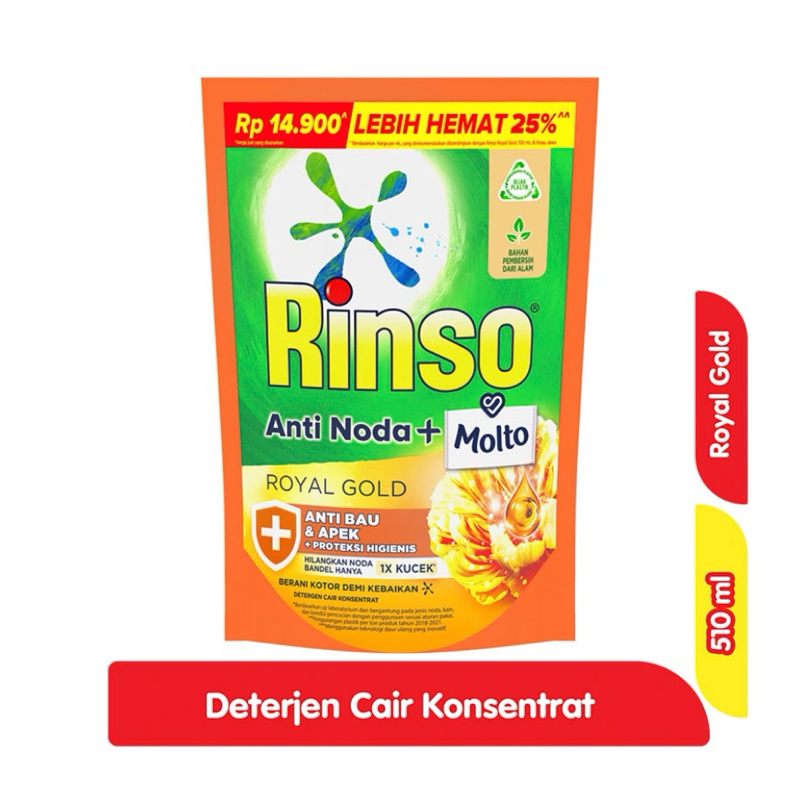 Jual rinso deterjen tersedia varian cair dan bubuk harga ekonomis ...
