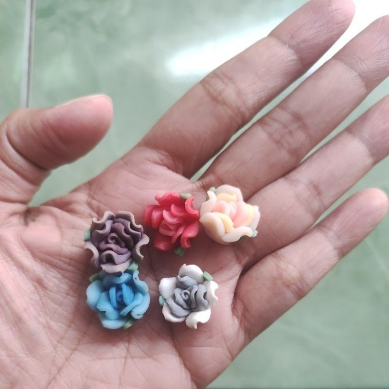 Jual PDW_clay bunga mawar sembur (satuan) | Shopee Indonesia