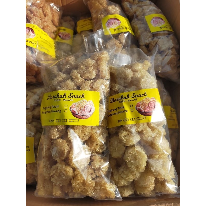 Jual Rengginang Mini Home Made 250gr&500gr Rasa Terasi/Bawang | Shopee ...
