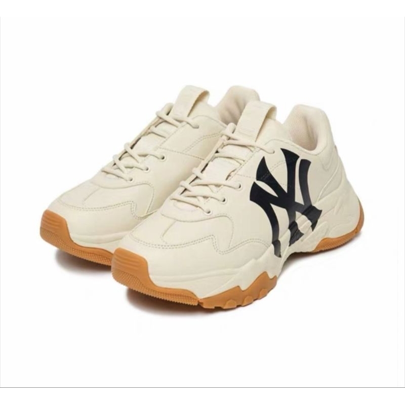 Jual Sepatu MLB Bigball Chunky NY Yankees Beige Gum / MLB Original ...
