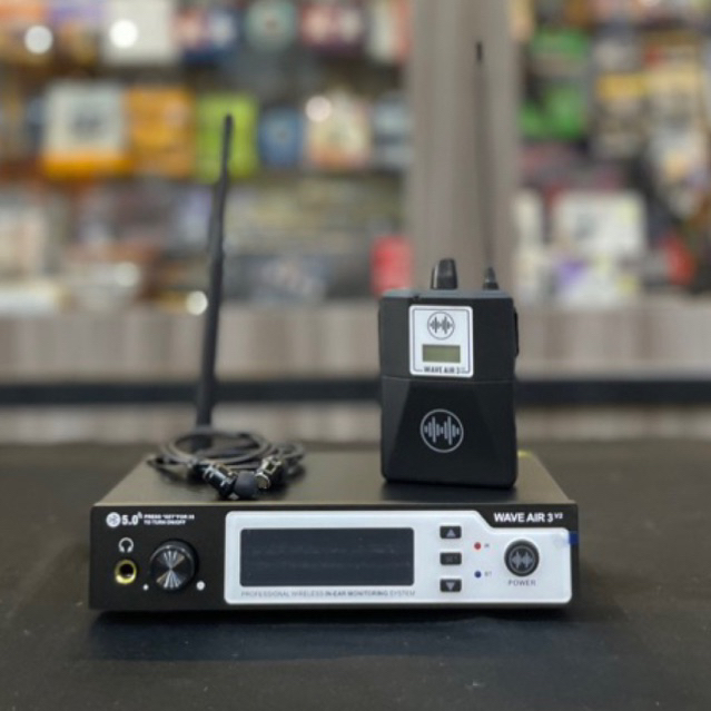 Jual WAVE AIR 3 V2 WIRELESS IEM SYSTEM IN EAR MONITOR | Shopee Indonesia