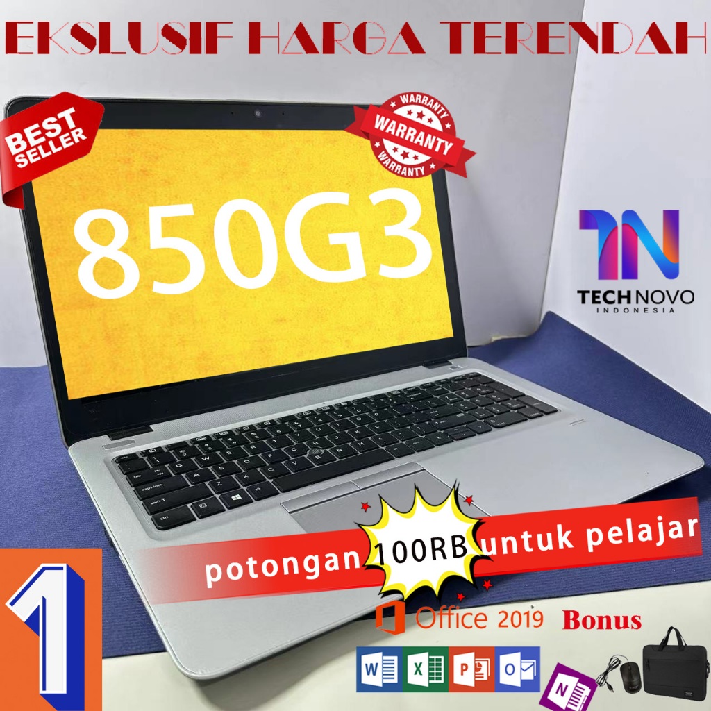 Jual Laptop HP ELITEBOOK 850 G3/850 G4|second laptop Core I5 |RAM 8G|SSD 256GB |15.6inch/IPS ...