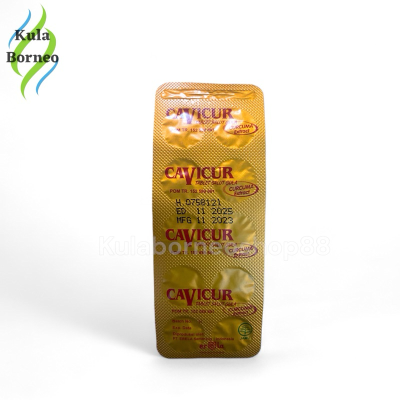 Jual Cavicur 10 tablet - Memperbaiki Nafsu Makan | Shopee Indonesia