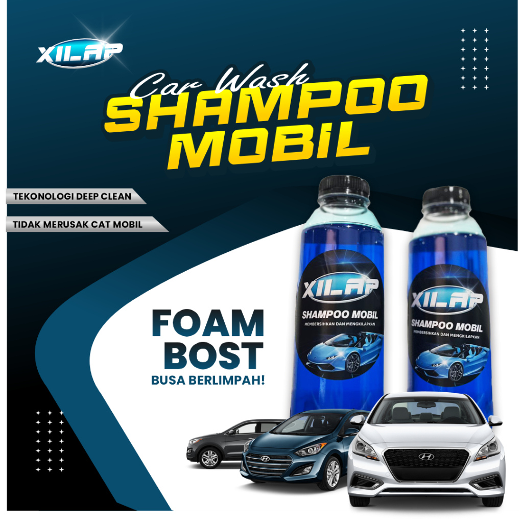 Jual Shampoo Mobil dan Motor 500ml - Xilap | Shopee Indonesia