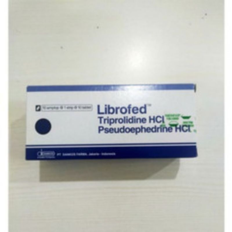 Jual LIBROFED BOX 100 Tablet Mengurangi Batuk, Pilek dan Bersin-bersin ...