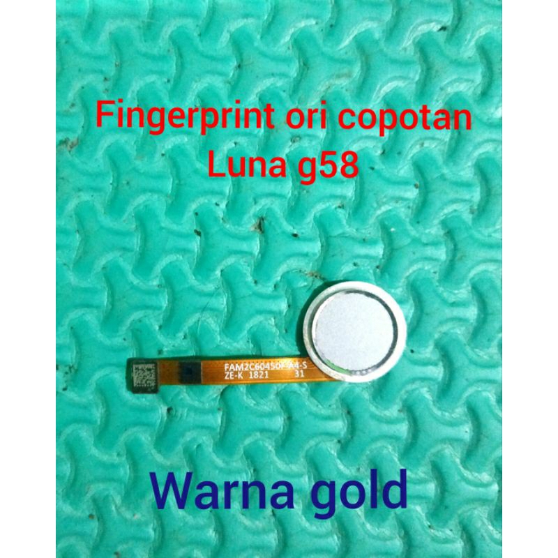 Jual Fingerprint LUNA G58 Silver ORI | Shopee Indonesia