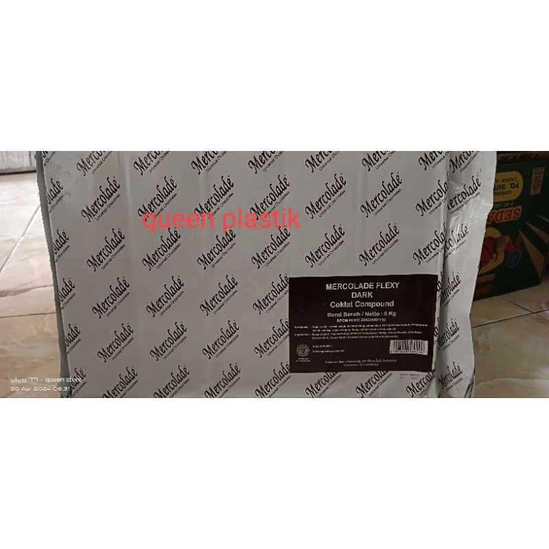 Jual Mercolade flexi potongan -+250 gr coklat compound DCC | Shopee ...