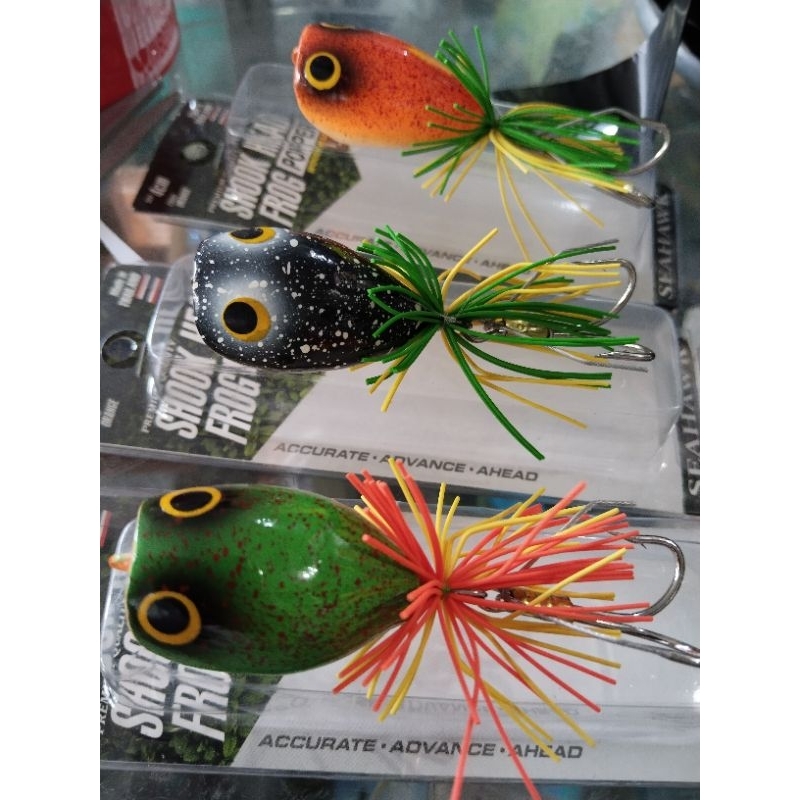 Jual Umpan Gabus Frog Popper Seahawk Bahan Kayu Premium | Shopee Indonesia