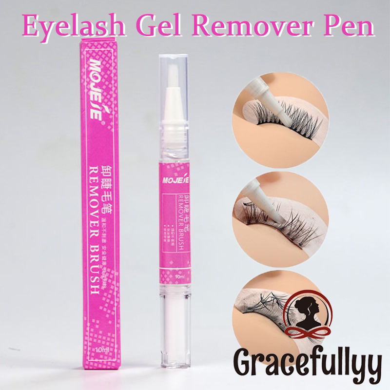 Jual MOJEE Remover Eyelash Extension 10ml/ Eyelash Remover Brush/ Remover Brush Lem Bulu Mata ...