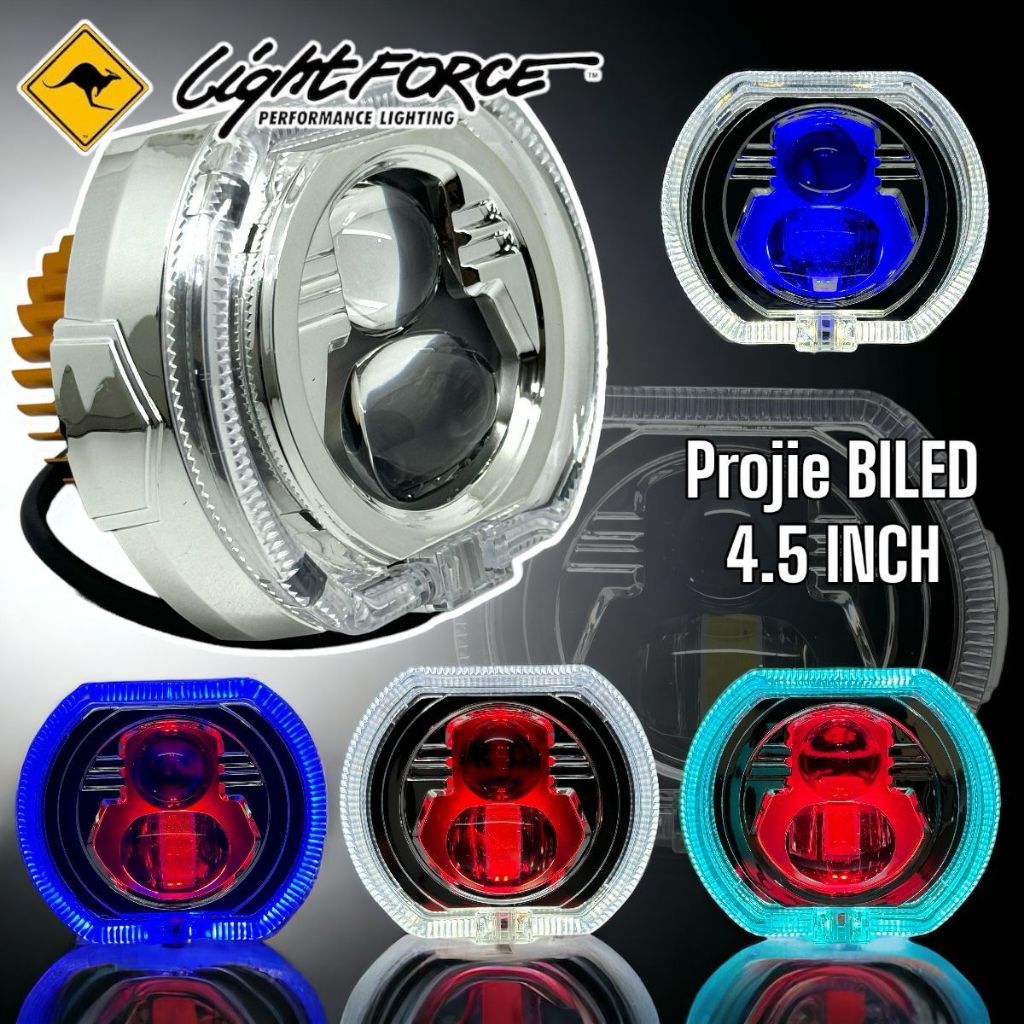 Jual LAMPU PROJIE PROJECTOR BILED MOTOR 5 KABEL UKURAN 4,5 INCH ...