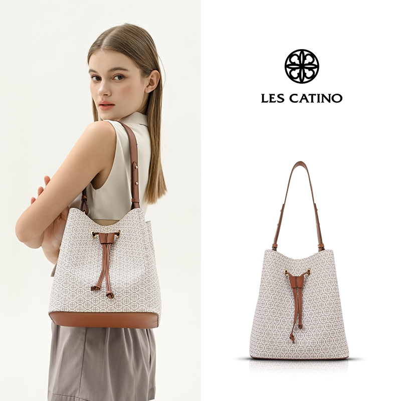 Jual Tas Bahu Les Catino Lilith Shoulder Monogram | Shopee Indonesia