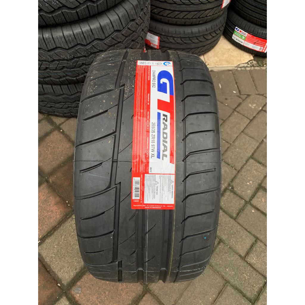 Jual 265 35 R18 Ban Mobil Semi SlicK GT Radial Champiro SX2 265/35 R18 ...