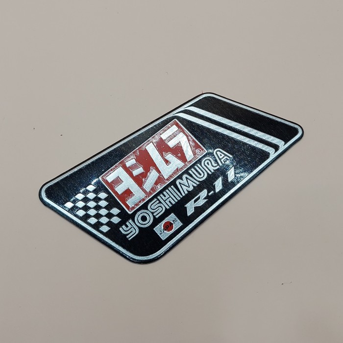Jual STIKER EMBLEM KNALPOT STICKER ALUMUNIUM EXHAUST YOSHIMURA ARROW ...
