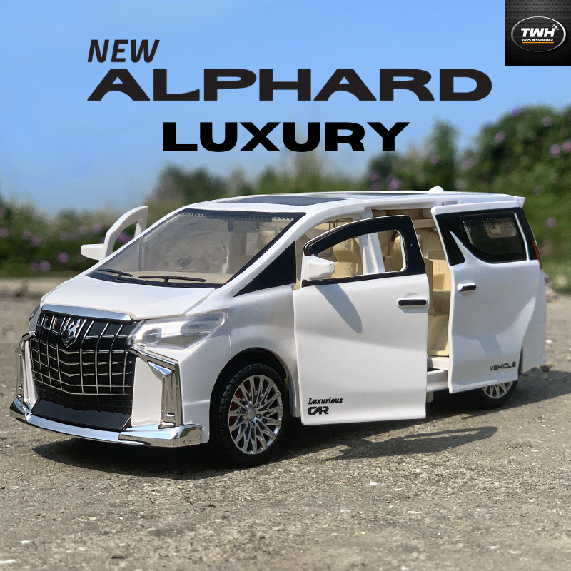 Jual TWH MAINAN MOBIL ALPHARD LUXURY 1:32 BISA BUKA SEMUA PINTU DENGAN ...