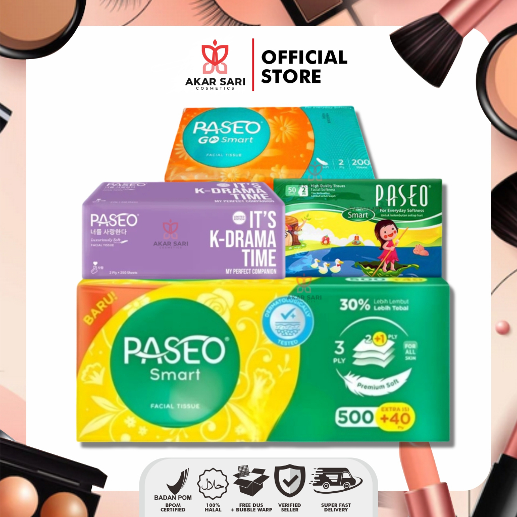 Jual PASEO TISSUE GO SMART 200 | ITS K DRAMA 250 | SMART 50 | 540 ...