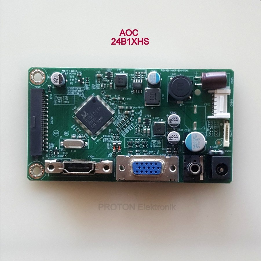 Jual Mainboard LCD LED IPS Monitor AOC 24B1XHS 27B1H 27B1 Mesin PCB ...