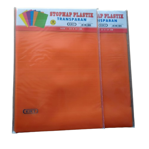 Jual MAP L / Stopmap L Plastik Orange Kiky / Map L F4 (PACK) | Shopee ...