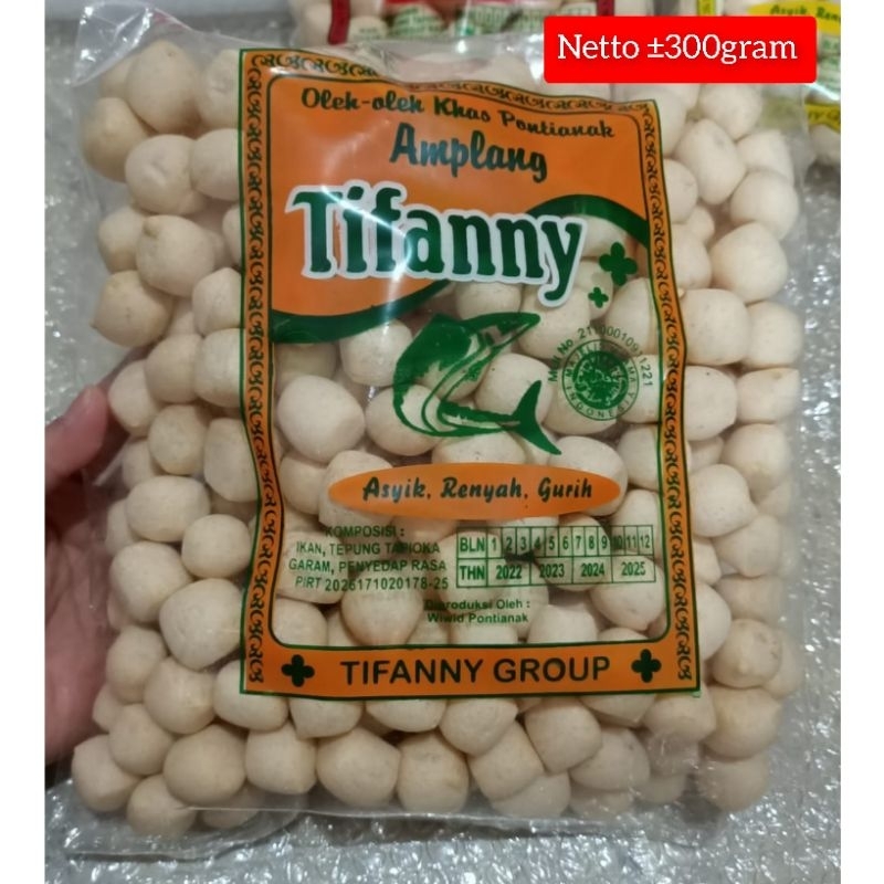 Jual Amplang Tifanny / Oleh Oleh Khas Pontianak / Getas Ikan / Getes ...
