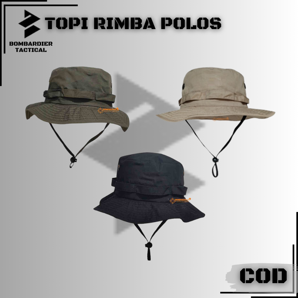 Jual Topi Rimba Topi Gunung camping adventure Rimba Hat polos Pria ...