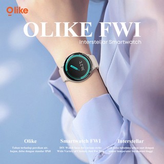 Jual OLIKE FW1 Smartwatch Wanita Waterproof Health Sport Jam Tangan ...