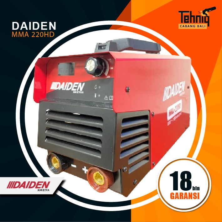 Jual DAIDEN 220 HD Inverter Welding Trafo Las Heavy Duty | Shopee Indonesia