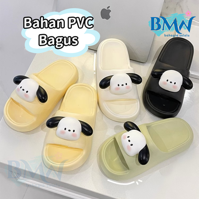 Jual Sandal Wanita Dalam Ruangan Rumah Sandal PVC Sandal Kamar Mandi ...