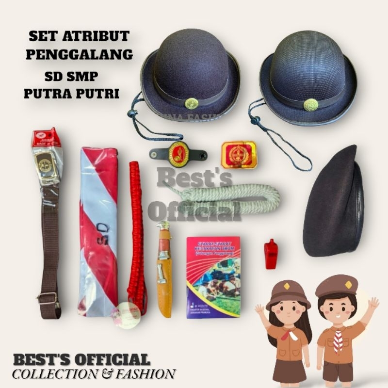 Jual Paket Premium Atribut Alat Perlengkapan Baju Pramuka SD SMP ...