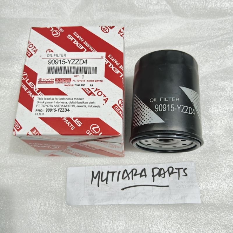 Jual Filter oli saringan oli Innova reborn fortuner diesel VRZ 90915 ...