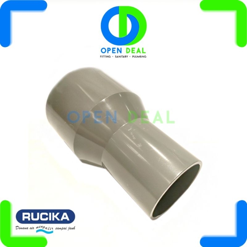 Jual Vlok Sok AW 3 X 2 RUCIKA / Plok Sok PVC / Reducer Sock 3 x 2 in ...