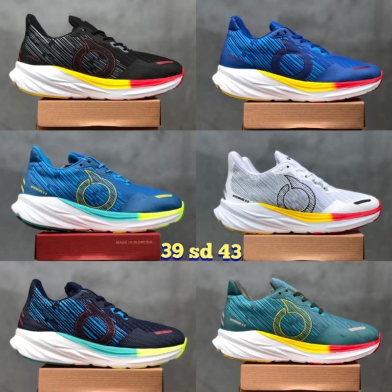 Jual sepatu running pria sepatu ortuseight hiperfuse 2 pria dan ringan ...