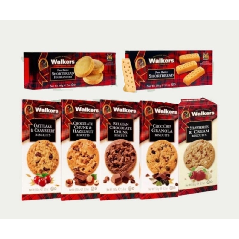 Jual Walkers Walker's Pure Butter Shortbread Biskuit Kue Kering ...