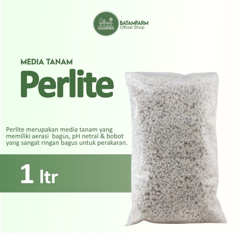 Jual Perlite Media Tanam Premium 1 Liter | Shopee Indonesia