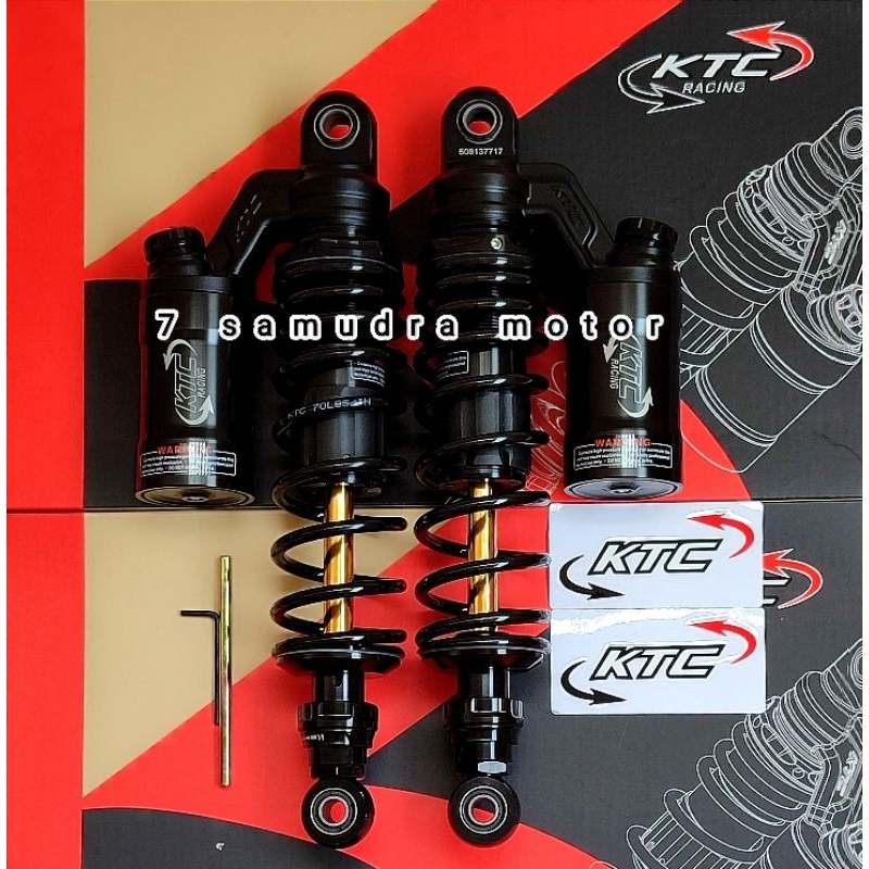 Jual shock ktc racing extreme new 2025 tabung atas 320/340mm click fungsi rebound dan ...