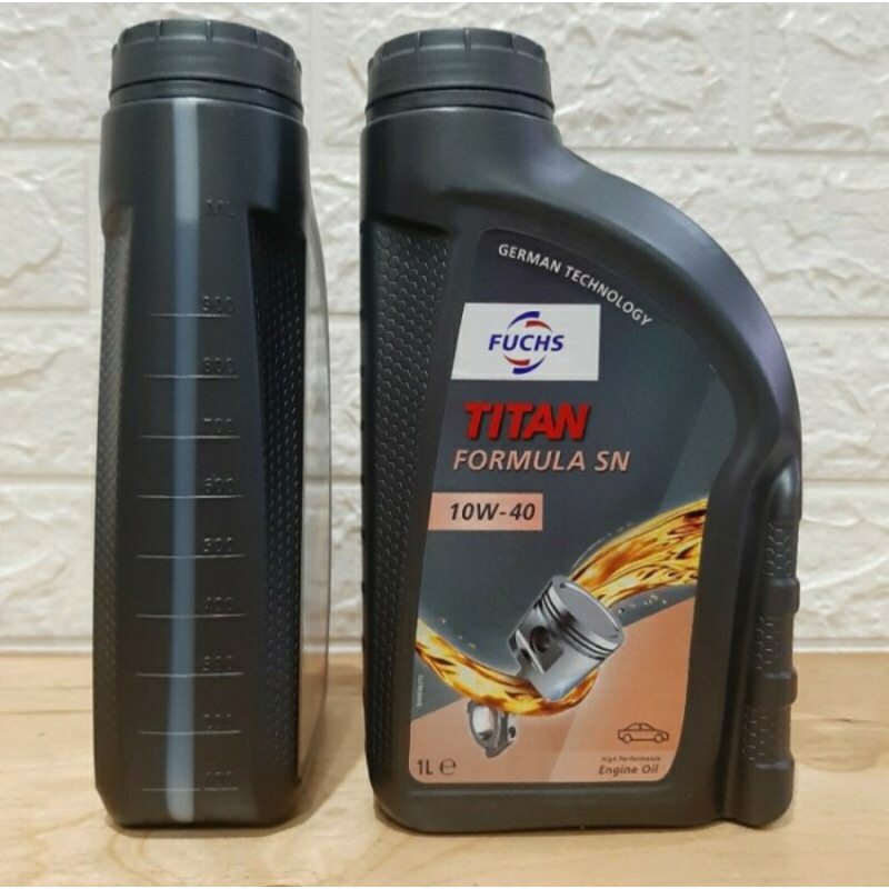 Jual Oli Mesin Mobil Fuchs TITAN FORMULA SN SAE 10W-40 | Shopee Indonesia