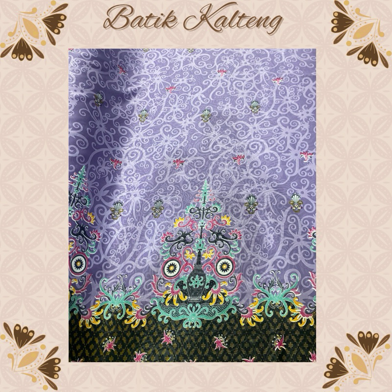 Jual Kain Batik Khas Kalteng Bahan Emboss Premium (harga persetengah meter) | Shopee Indonesia