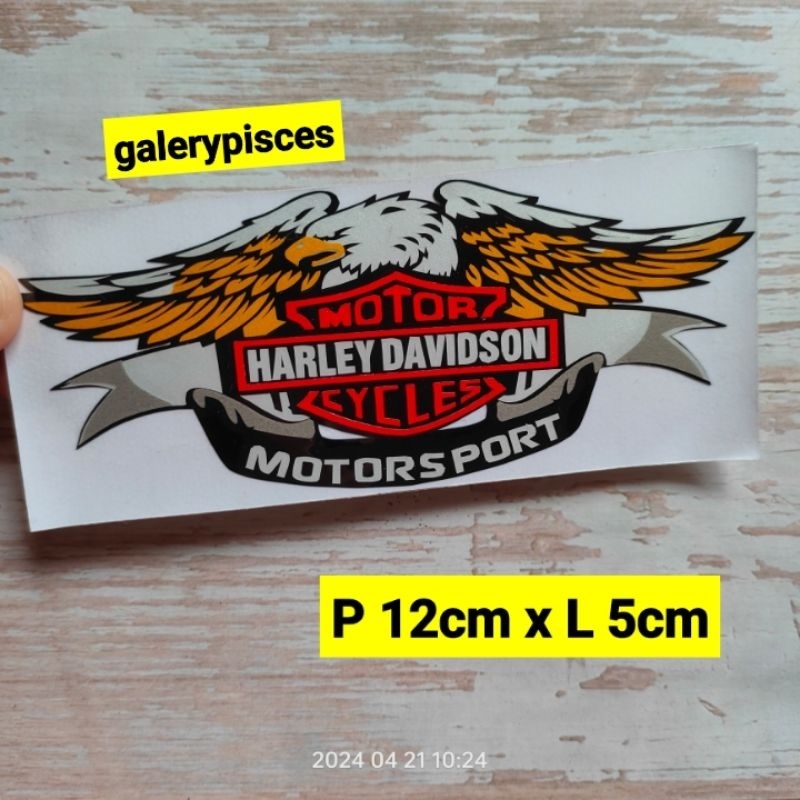 Jual stiker harley Davidson stiker cutting motor keren | Shopee Indonesia