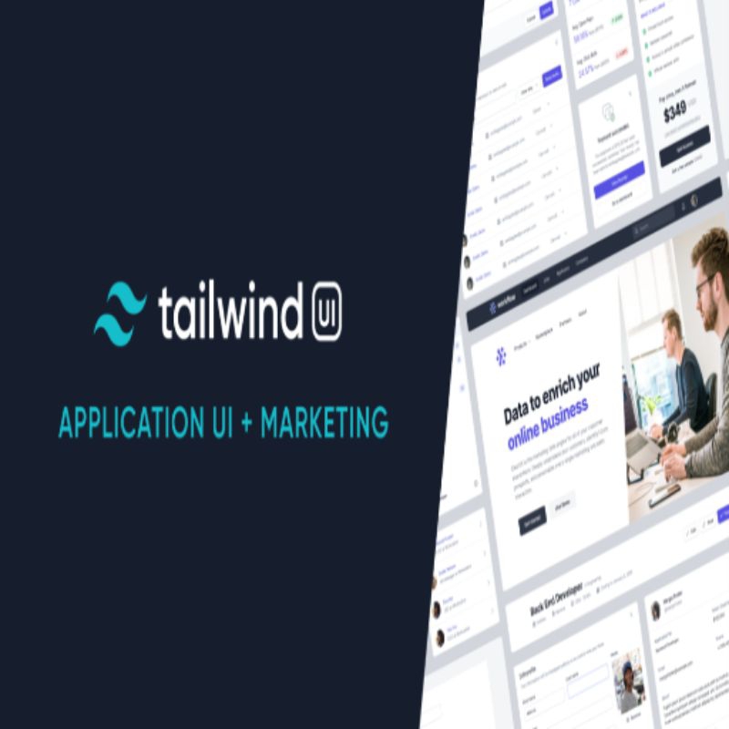 Jual ADAM WATHAN - TAILWIND UI (APPLICATION UI + MARKETING + TEMPLATES ...