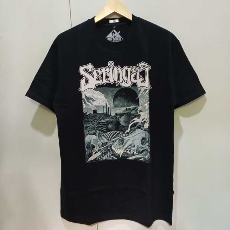 Jual SERINGAI - UNNECESSARY EVIL - OFFICIAL MERCH TSHIRT | Shopee Indonesia
