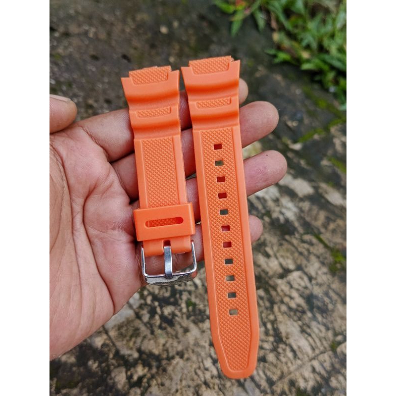 Jual Tali Jam Casio G-Shock AE-1000W AE-1100W Orens | Shopee Indonesia