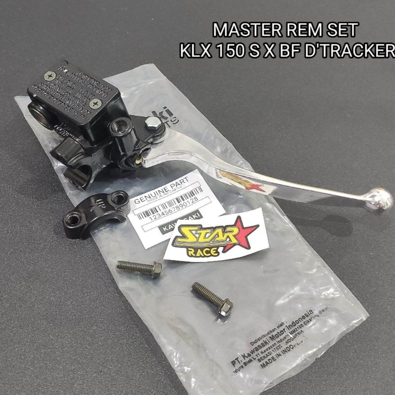 Jual Master Rem Atas Kawasaki Klx 150,Dtraker, wr155, Master Rem Set | Shopee Indonesia