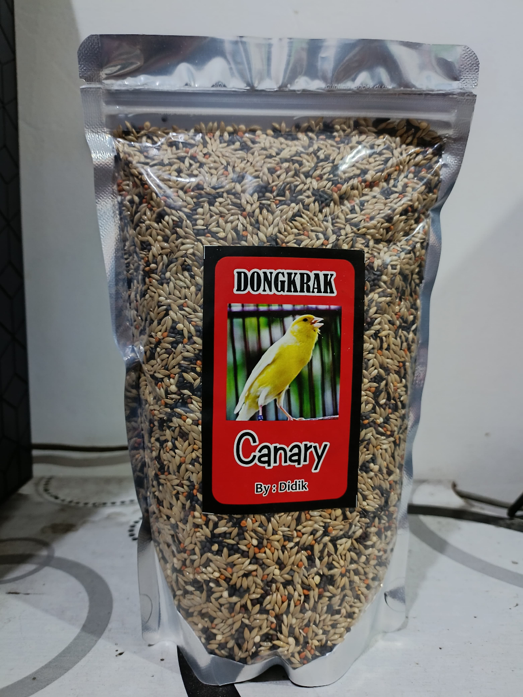 Jual PAKAN DONGKRAK KENARI 500GRAM PAKAN LOMBA DAN MACET BURUNG KENARI ...