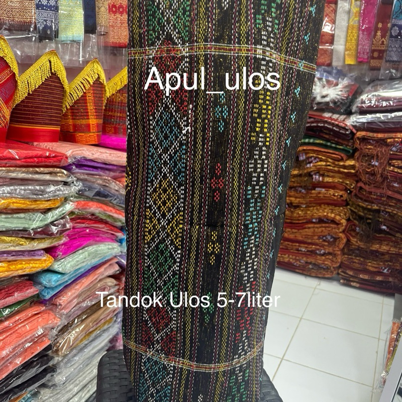Jual Tandok Ulos batak 5-7 Liter Bahul bahul bahan Ulos cantik mewah ...