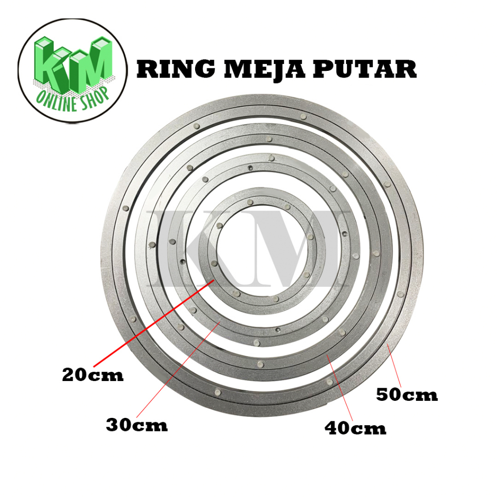 Jual Ring Rotator Meja Makan Putar Aluminium Rel Ring Meja Putar Ring ...