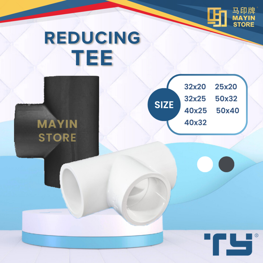 Jual TY K10 Reducing Tee / T Reducer / Vlok Sok Pipa Pipe U-PVC Filter ...
