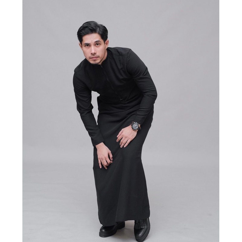 Jual Zaafer Indonesia Jubah Maula Black | Shopee Indonesia