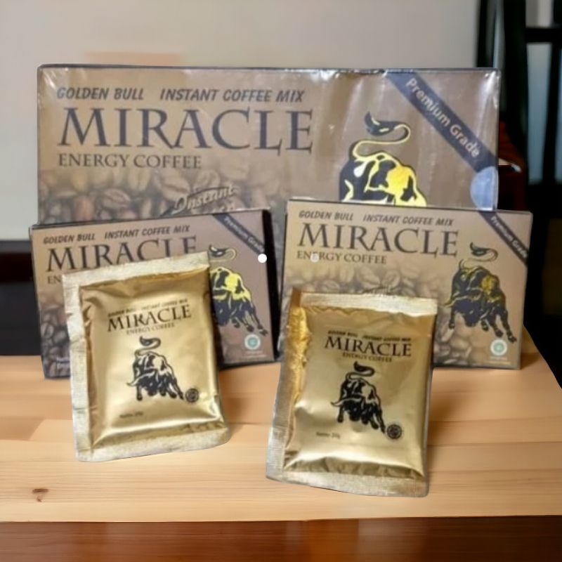 Jual Kopi Miracle - Miracle Coffee (Kemasan mini isi 2 sachet) | Shopee ...